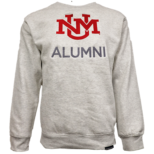 UNM Bookstore Unisex CI Sport Crewneck UNM Alumni