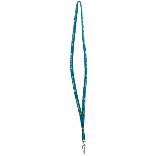 UNM Bookstore Lanyard School of Law UNM Interlocking Teal - 2