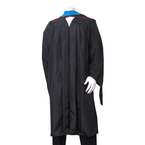 UNM Bookstore UNM Master's Gown Black Extended Size *2